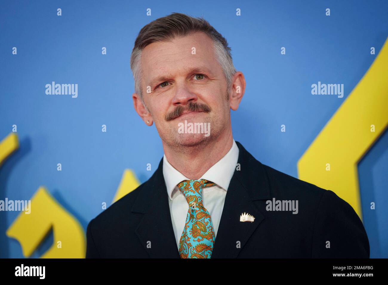 Ben Roberts poses for photographers upon arrival for the premiere of ...