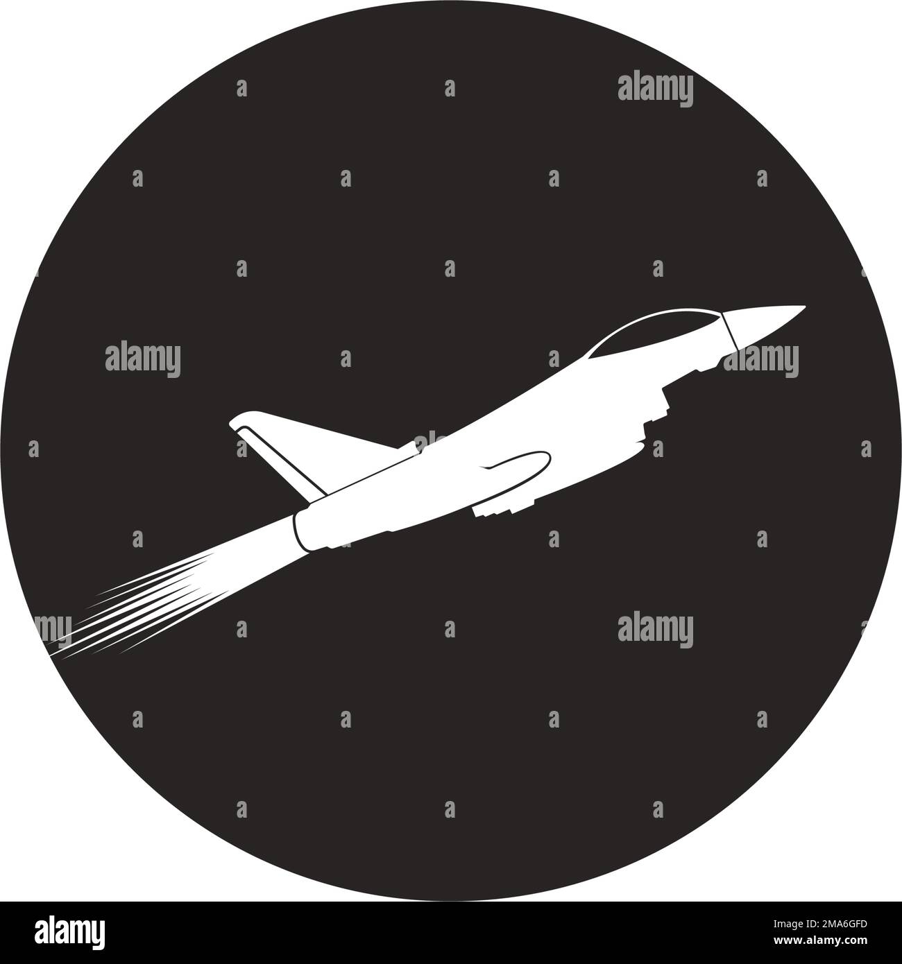 fighter jet icon vector illustration logo design Stock Vector Image ...