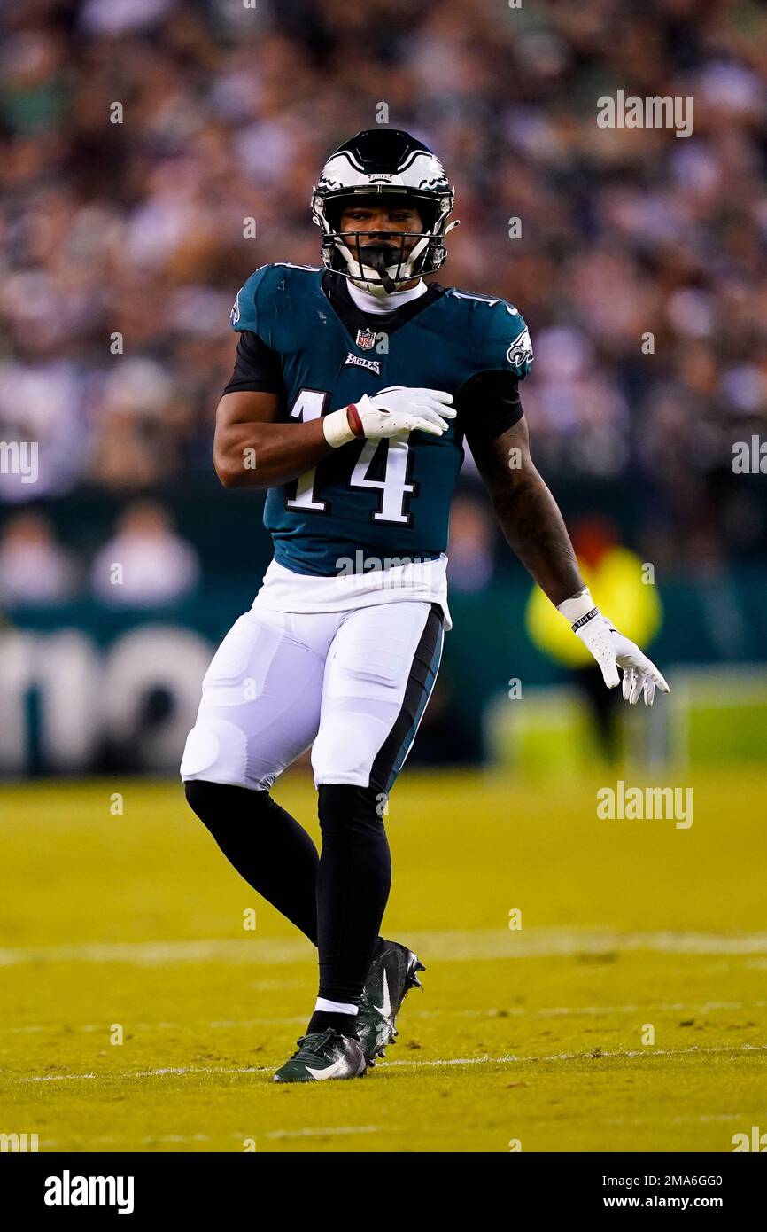 Philadelphia Eagles' Kenneth Gainwell in action during an NFL football ...