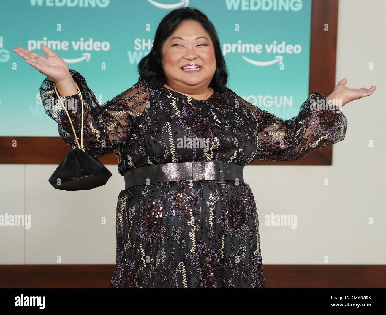Selena Tan arrives at the Prime Video's SHOTGUN WEDDING Los Angeles ...