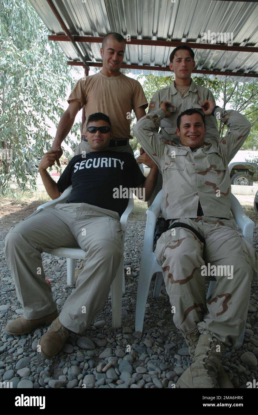 050821-A-6108G-289. Subject Operation/Series: IRAQI FREEDOM Base: Erbil ...
