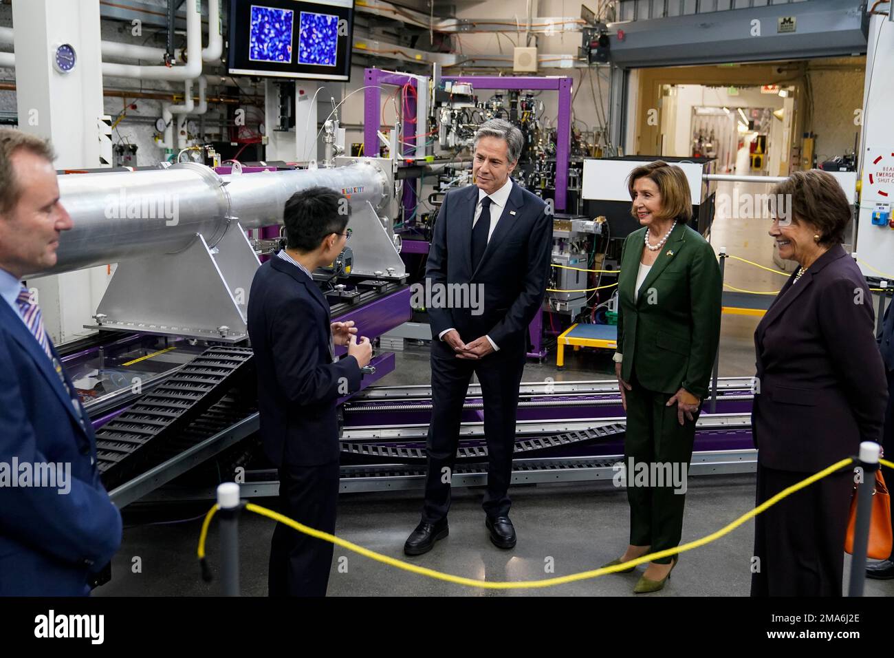 Rep. Anna Eshoo, D-Calif., from right, Speaker of the House Nancy ...