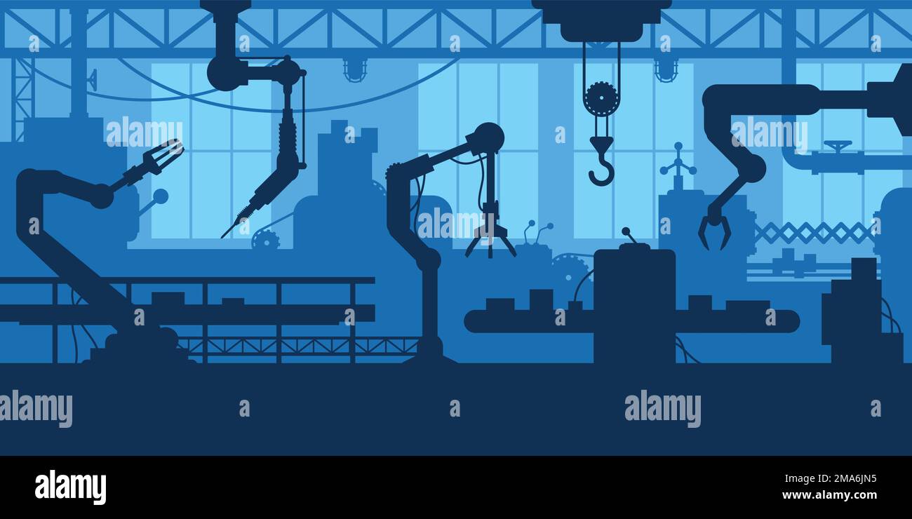 Factory Inside Illustration