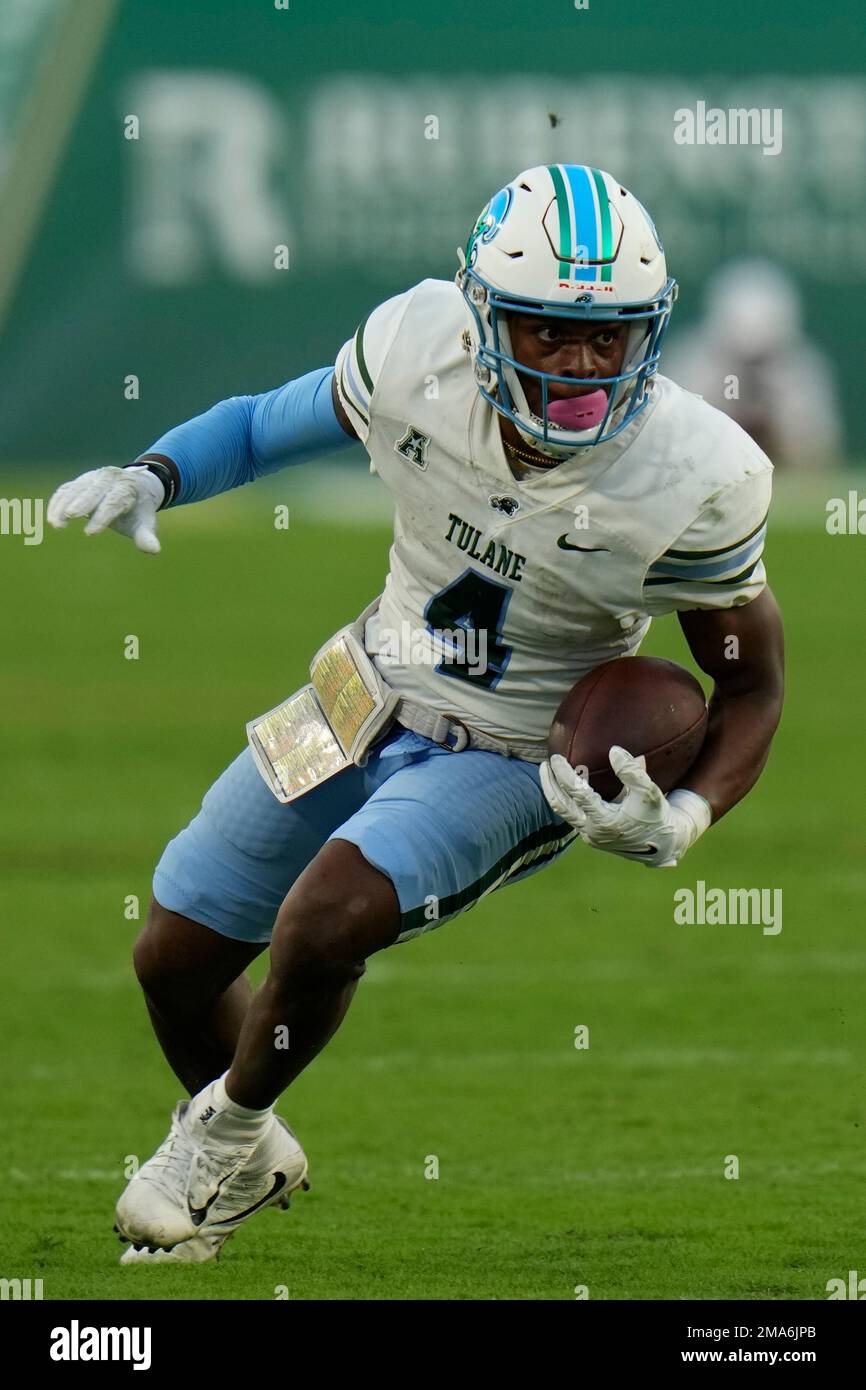 Tulane wide receiver Jha'Quan Jackson against South Florida during the ...