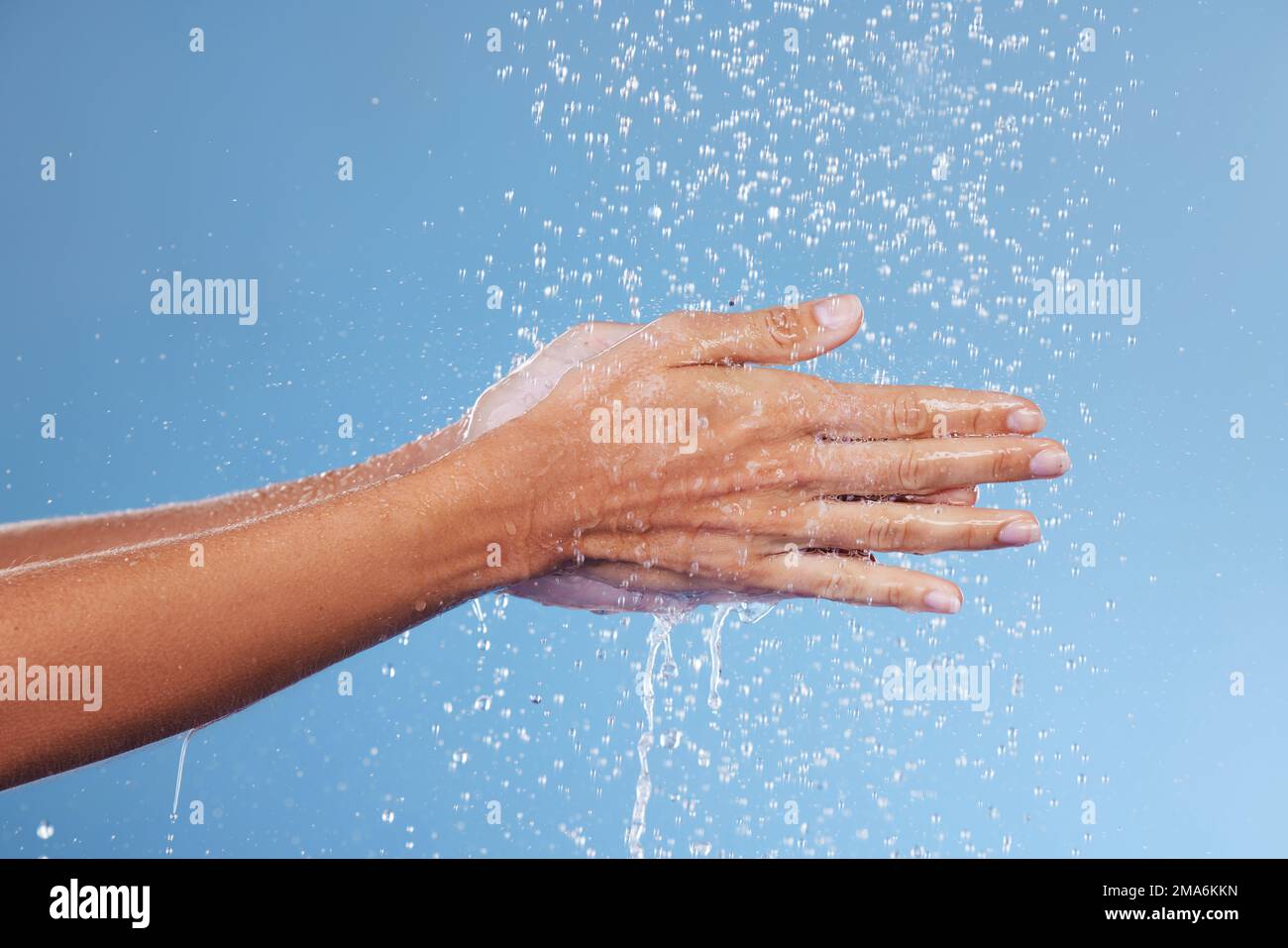 The top ten carriers of germs Your fingers. Studio shot of an ...