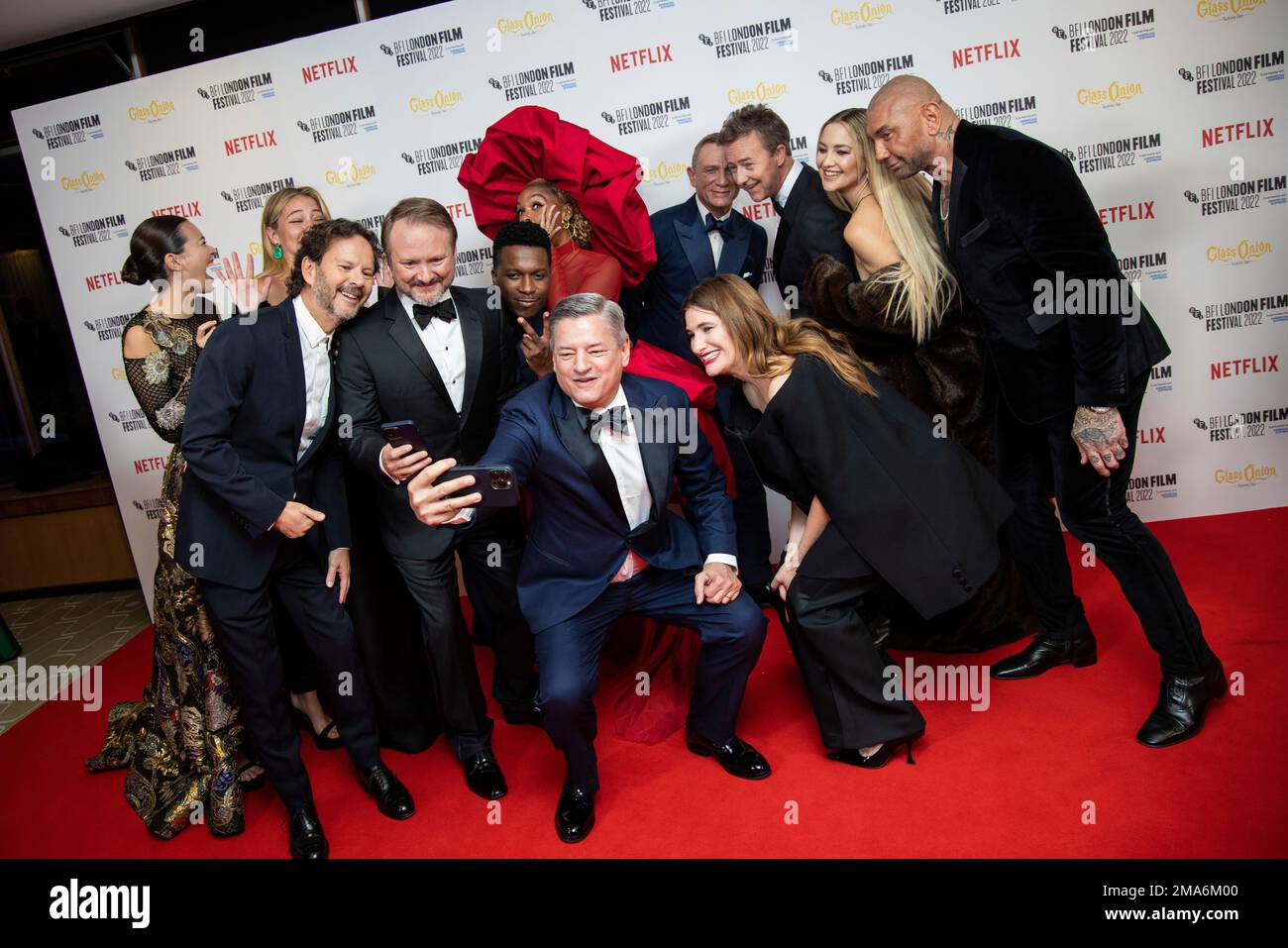 Jessica Henwick, Madelyn Cline, Ram Bergman, Rian Johnson, Leslie Odom ...