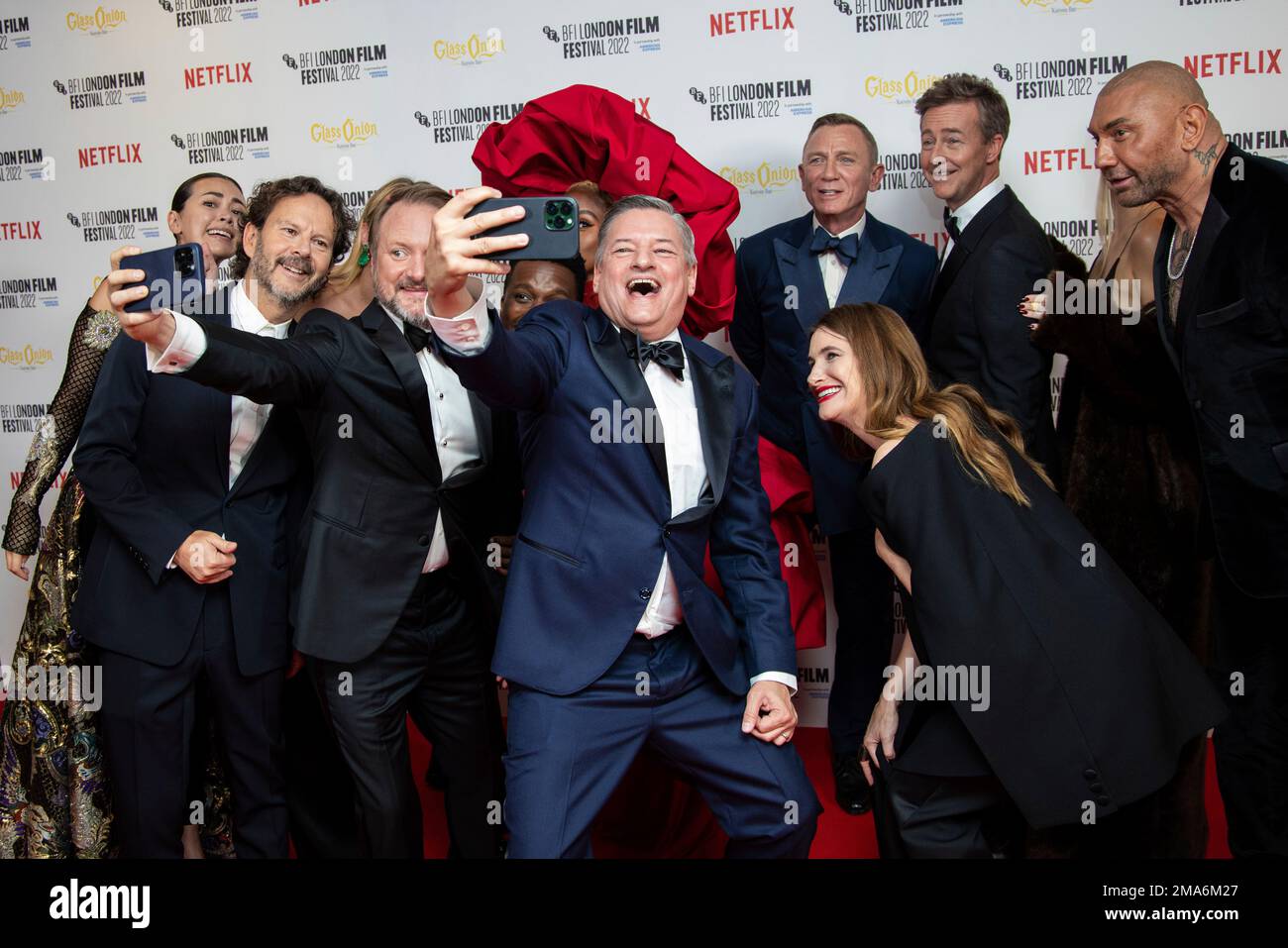 Jessica Henwick, Madelyn Cline, Ram Bergman, Rian Johnson, Leslie Odom ...