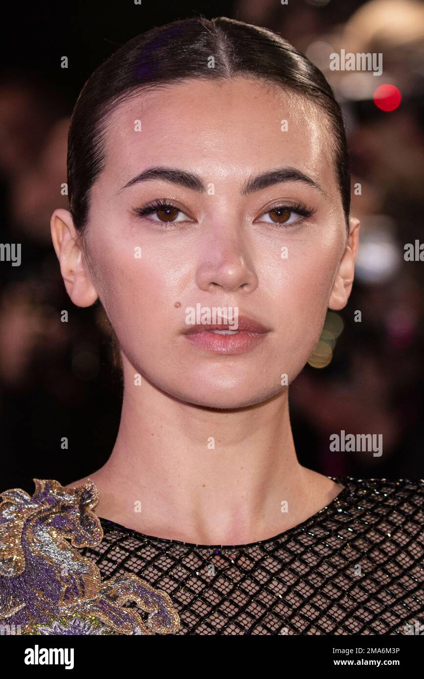 Jessica Henwick poses for photographers upon arrival for the premiere ...