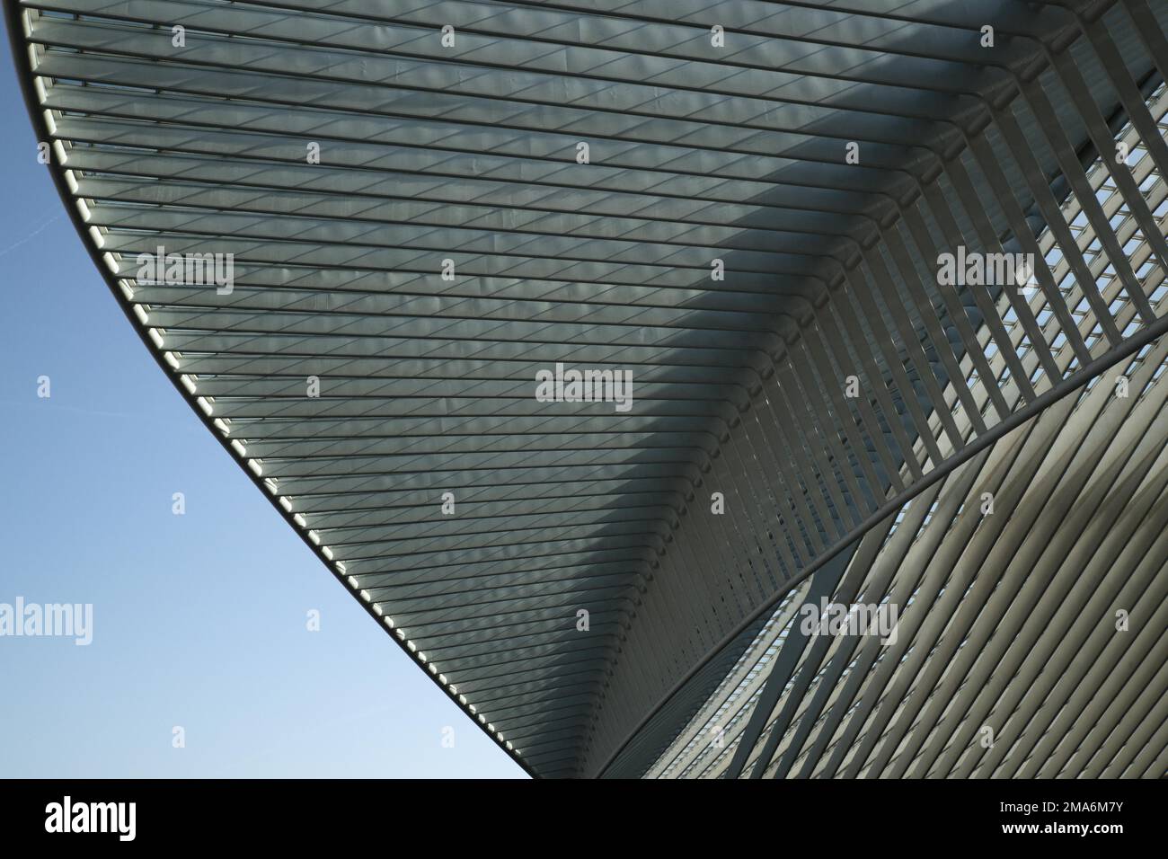 Liege, station, architecture, modern, Belgium Stock Photo - Alamy
