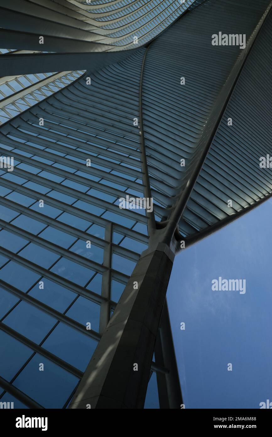 Liege, station, architecture, modern, Belgium Stock Photo - Alamy