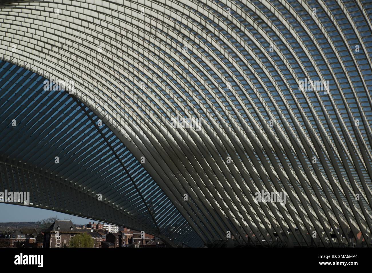 Liege, train station, architecture, modern, Belgium Stock Photo - Alamy