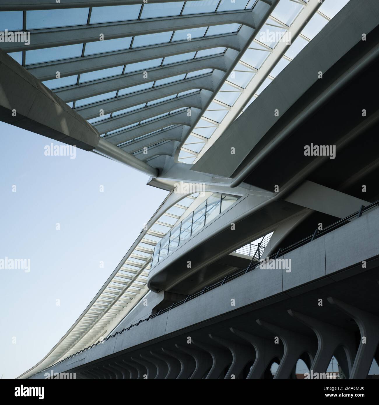 Liege, train station, architecture, modern, Belgium Stock Photo - Alamy