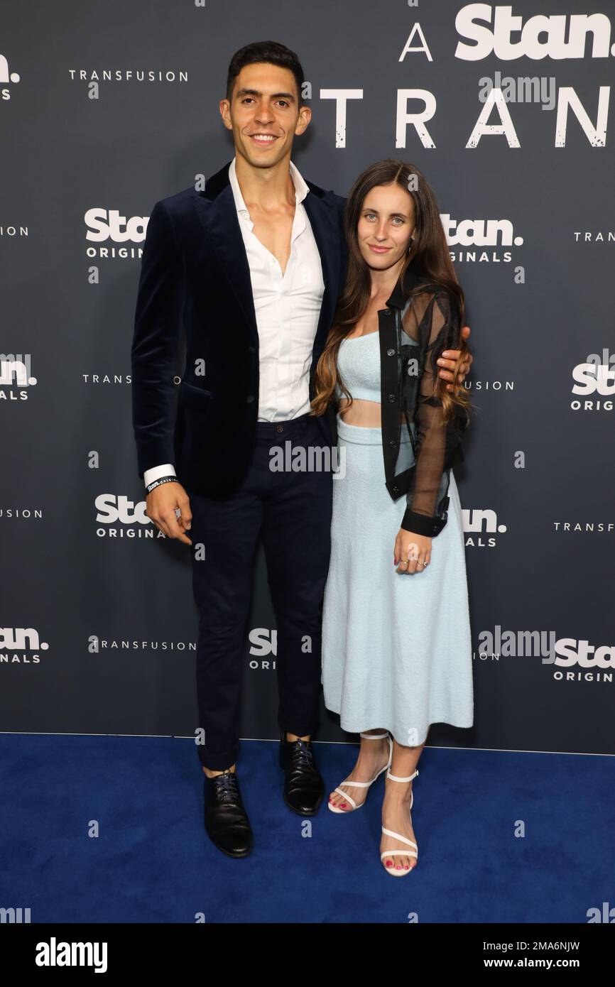Sydney, Australia. 19th January 2023. Julian Maroun arrives on the red ...