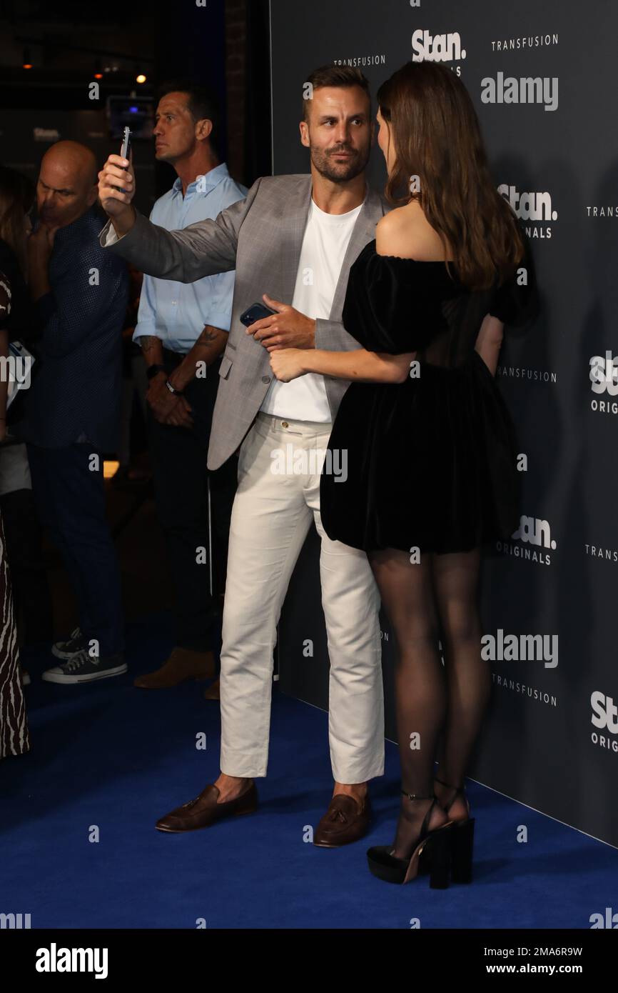 Sydney, Australia. 19th January 2023. Beau Ryan and Phoebe Tonkin ...