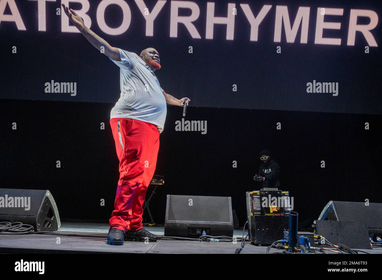 Fat Boy Rhymer of City Girls performs at State Farm Arena on Sunday ...