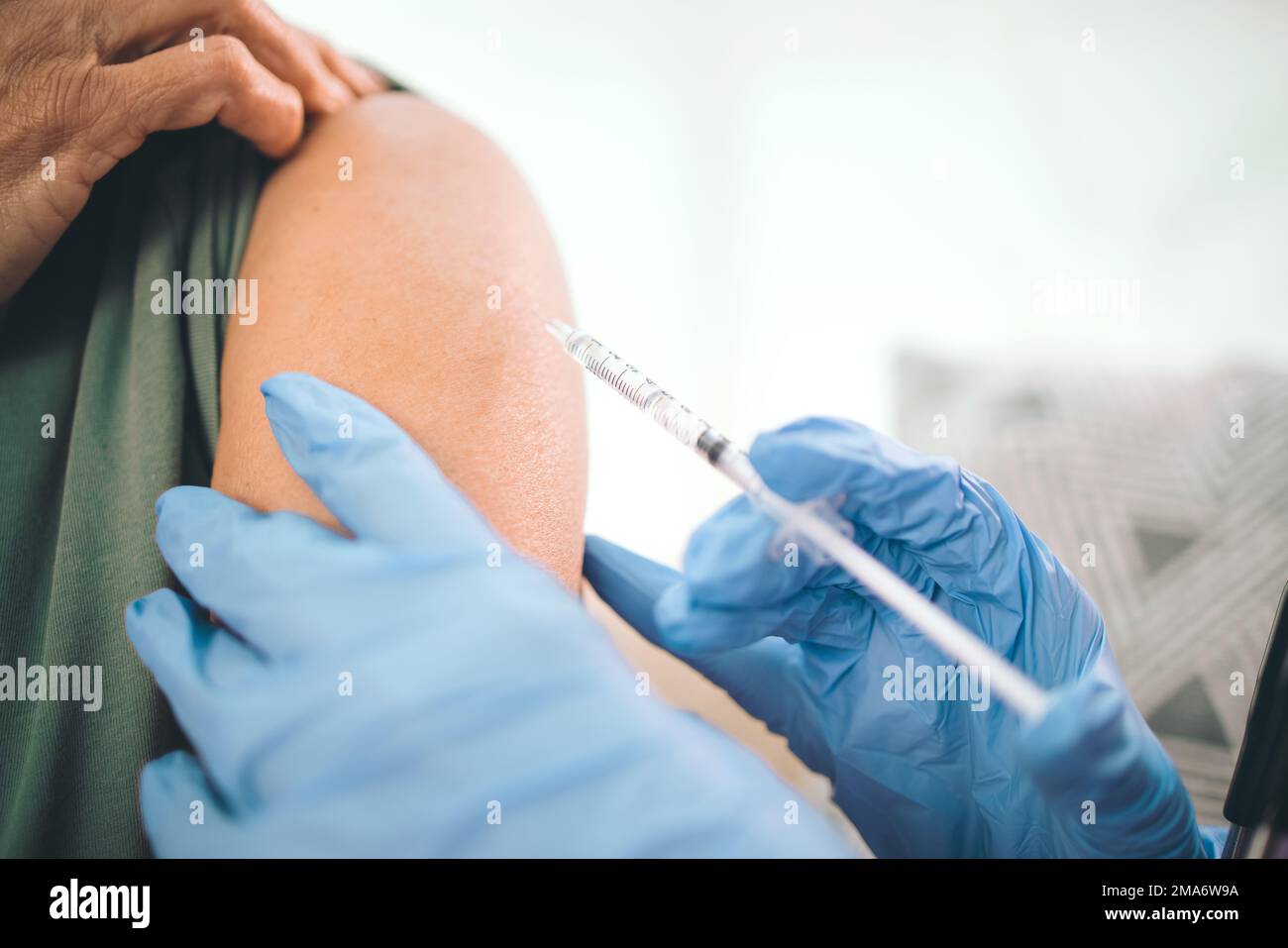 Itll be over before it starts. a doctor giving an unrecognizable woman ...