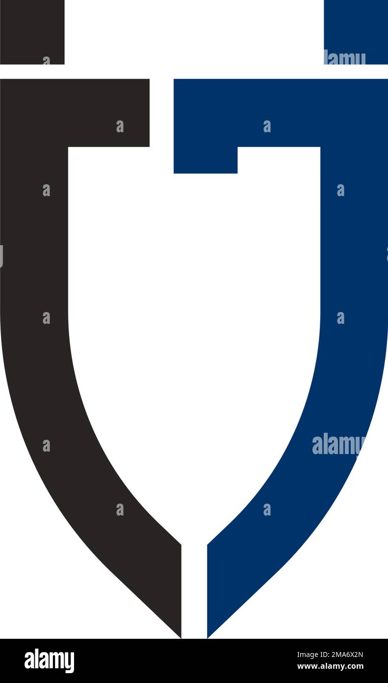 TJ letter logo vector illustration template design Stock Vector Image ...