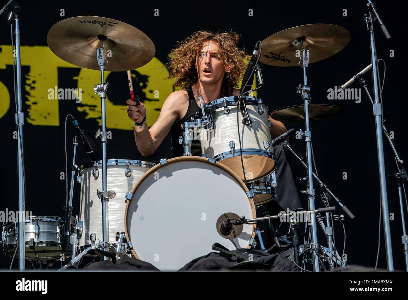 Myles Ulrich of Taipei Houston performs on the second weekend of the ...
