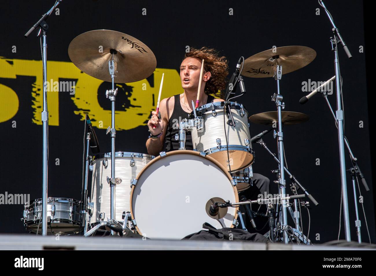 Myles Ulrich of Taipei Houston performs on the second weekend of the ...