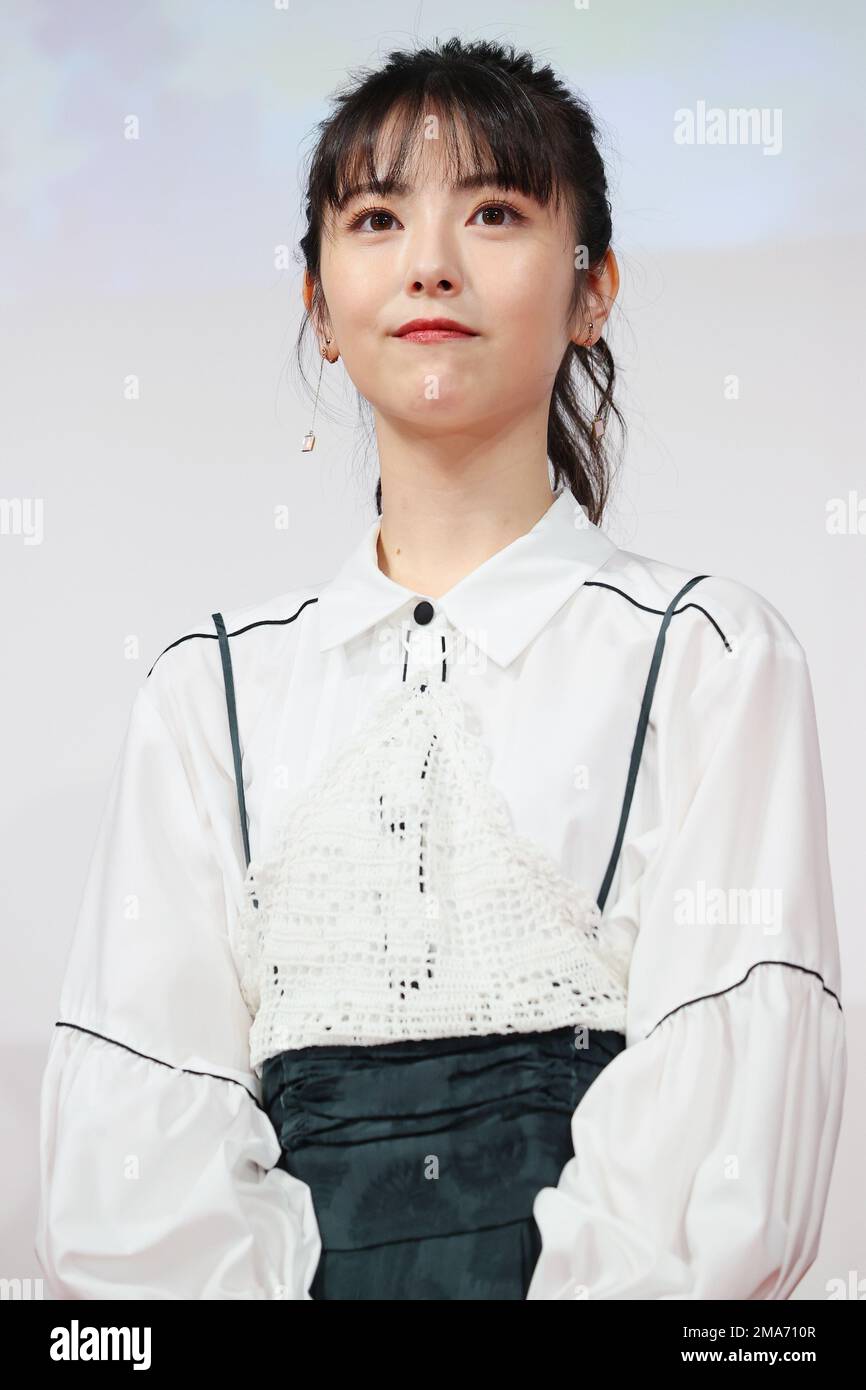 Minami Hamabe made a surprise appearance at the release event for ...