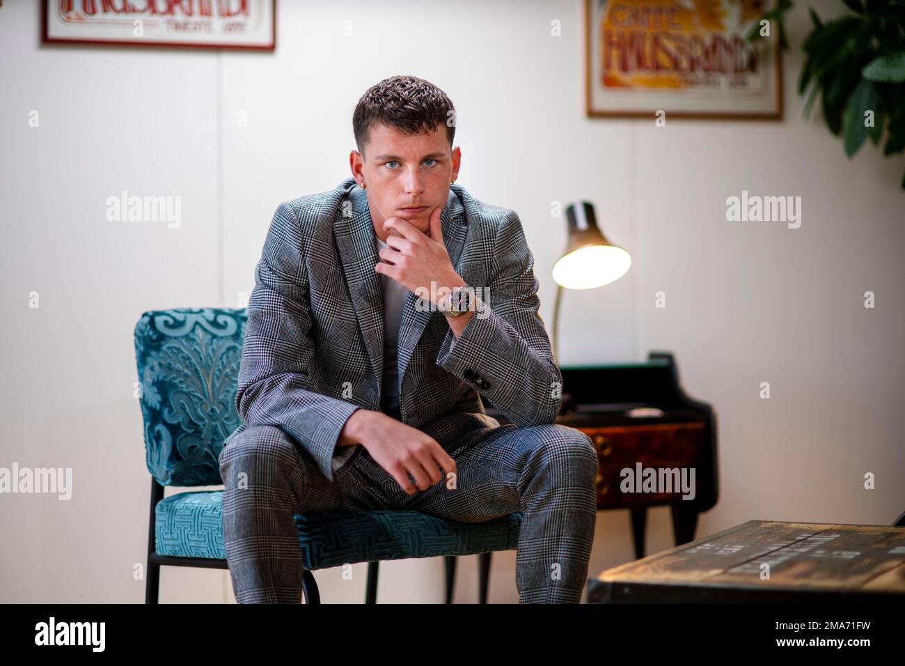 Actor Luka Zunic poses for portraits for the film 'My Soul Summer' at ...