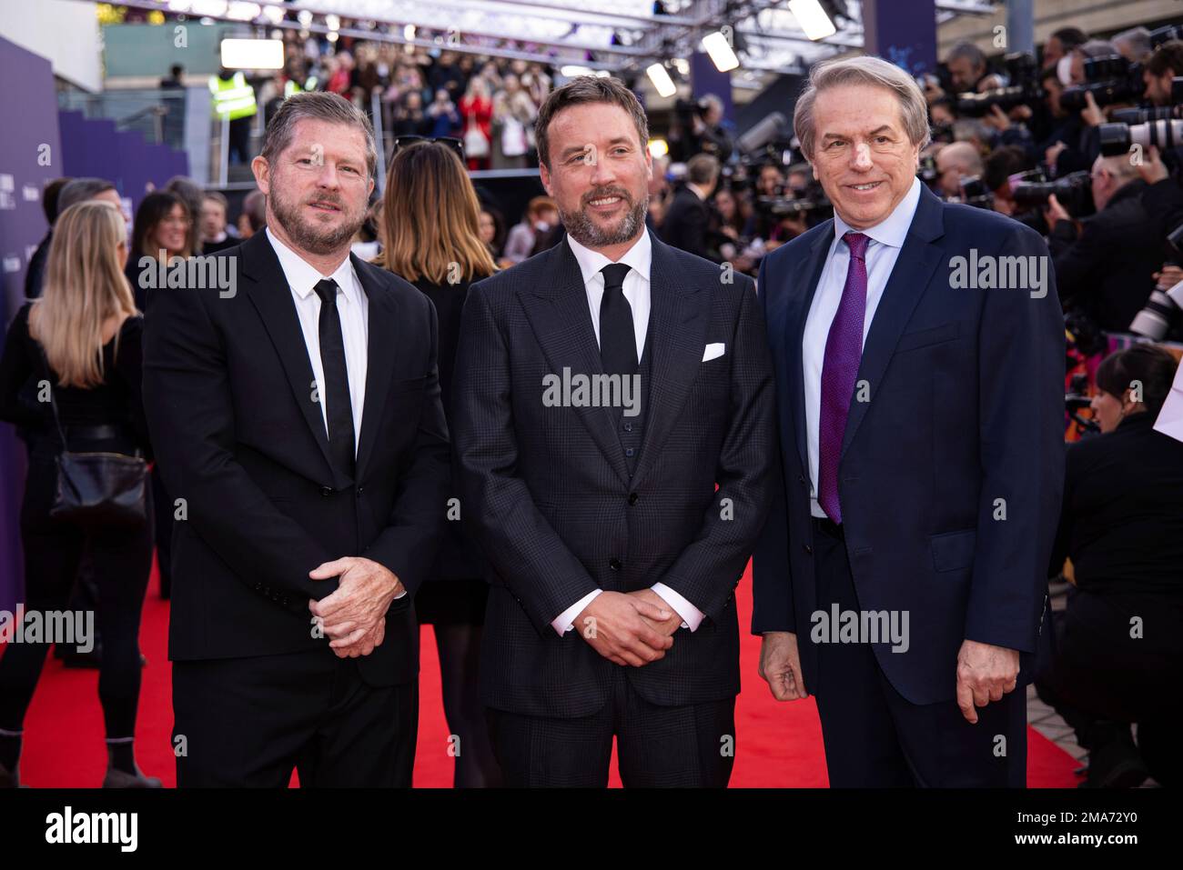 Producer Corey Campodonico, Producer Alex Bulkley and Producer Gary ...