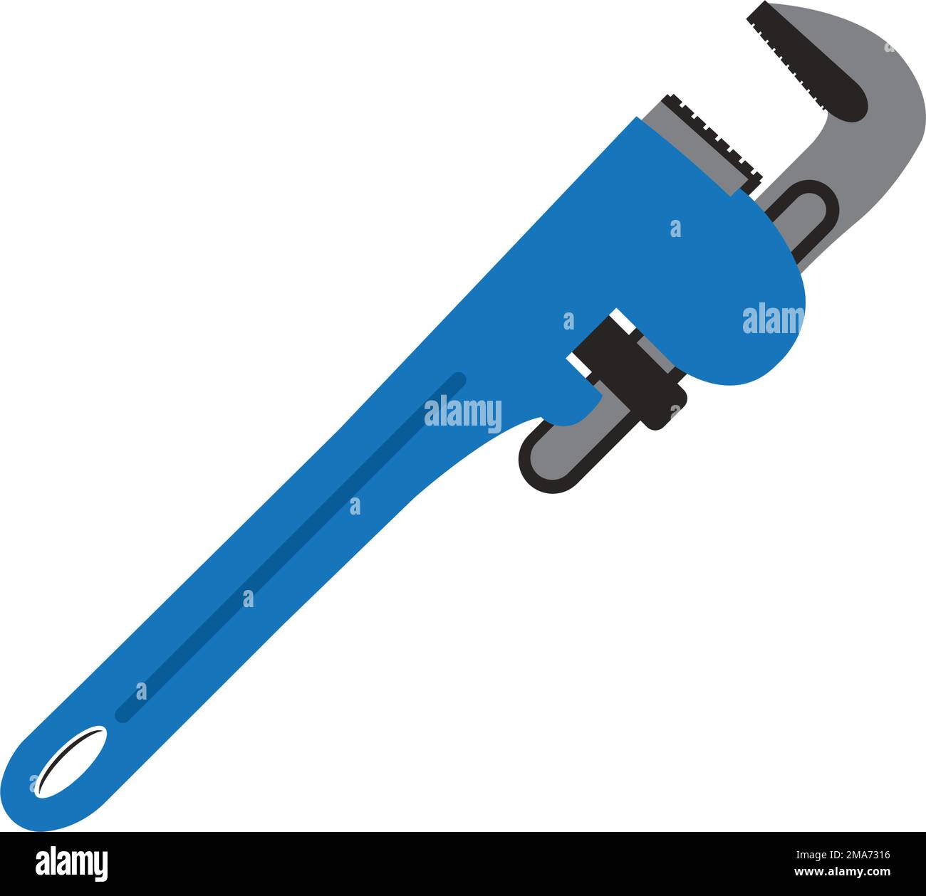 Pipe Wrench Icon Vector Illustration Symbol Design Stock Vector Image And Art Alamy 