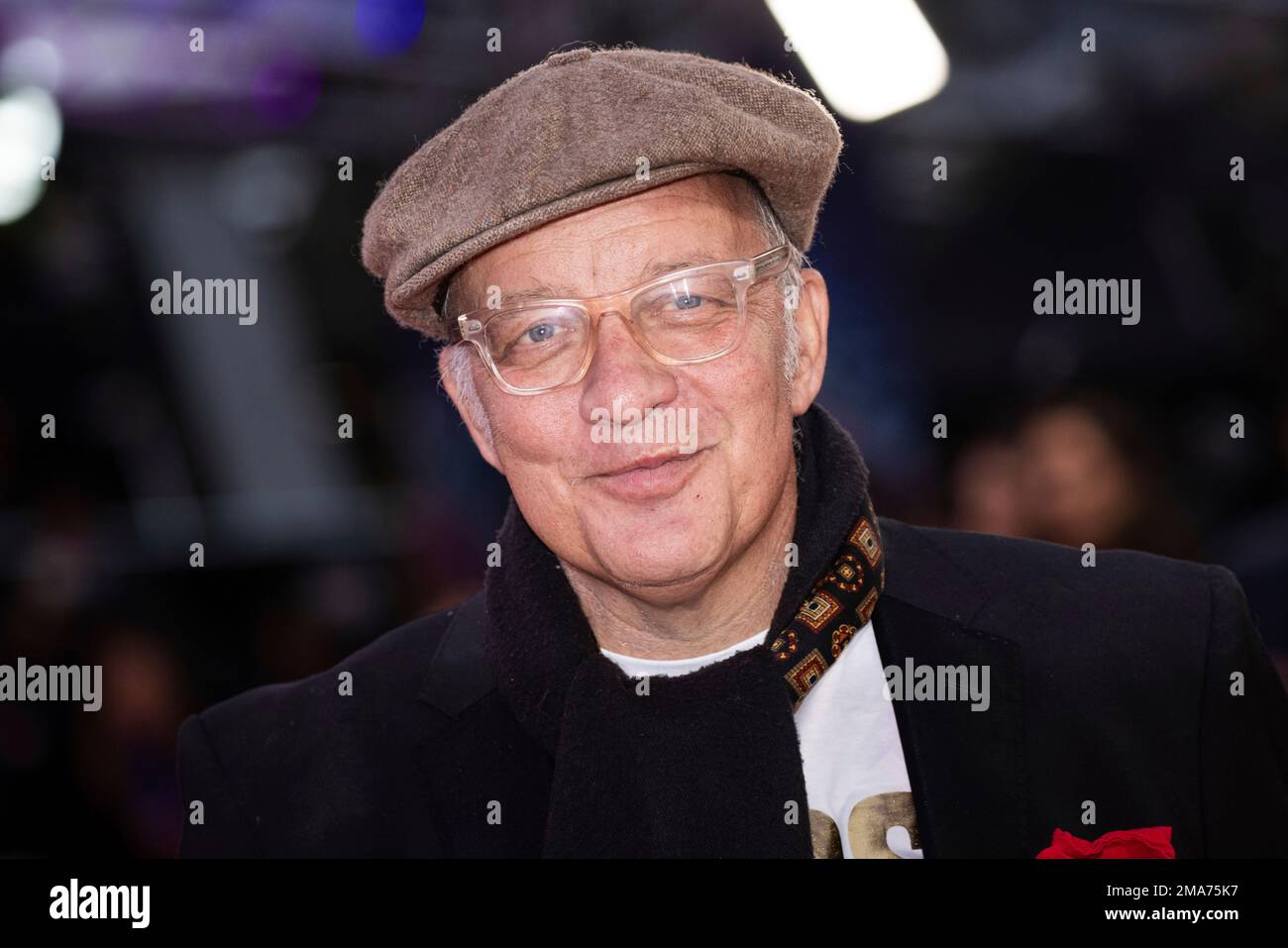 Production designer Mark Tildesley poses for photographers upon arrival ...