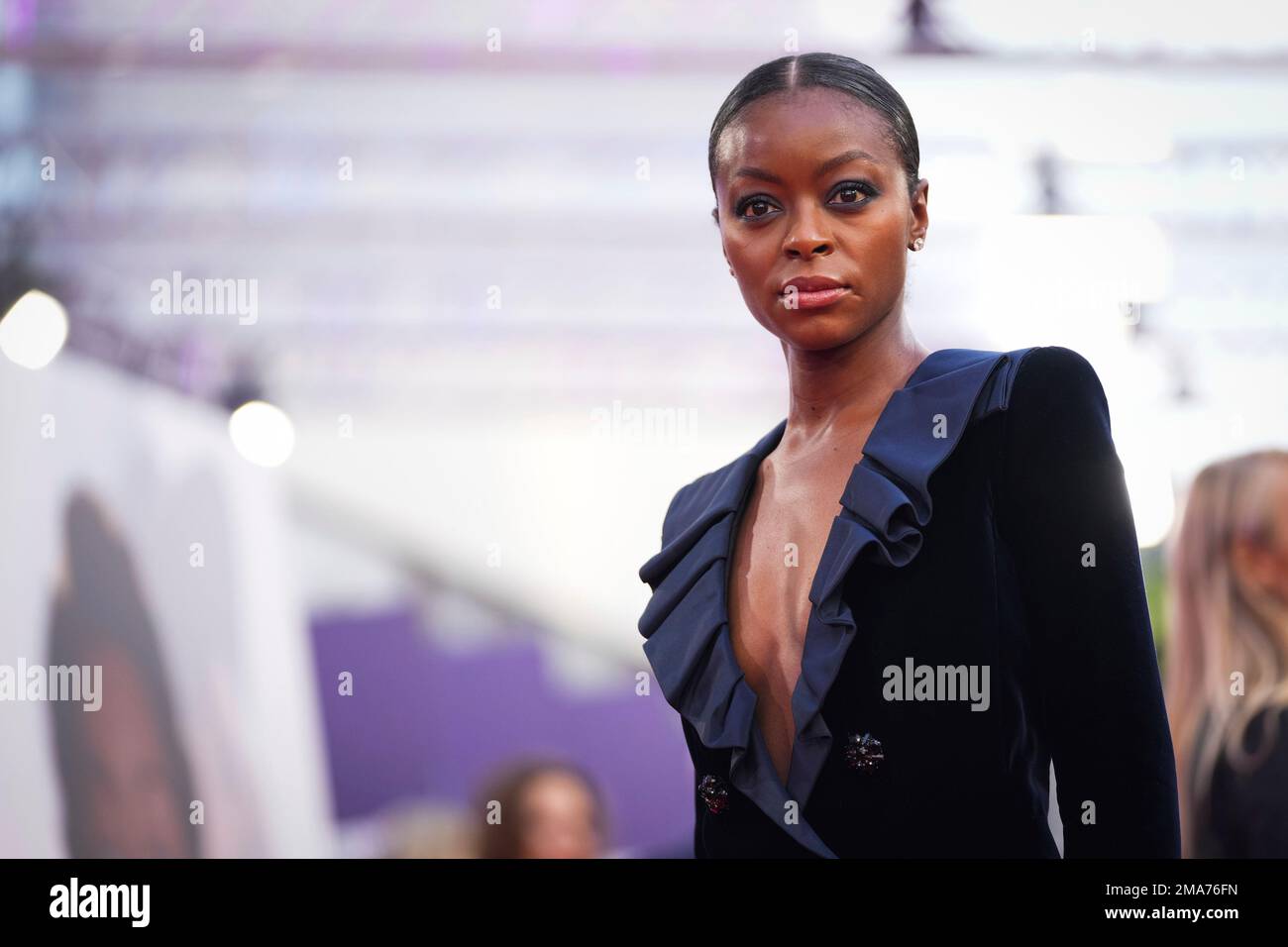 Danielle Deadwyler poses for photographers upon arrival for the ...