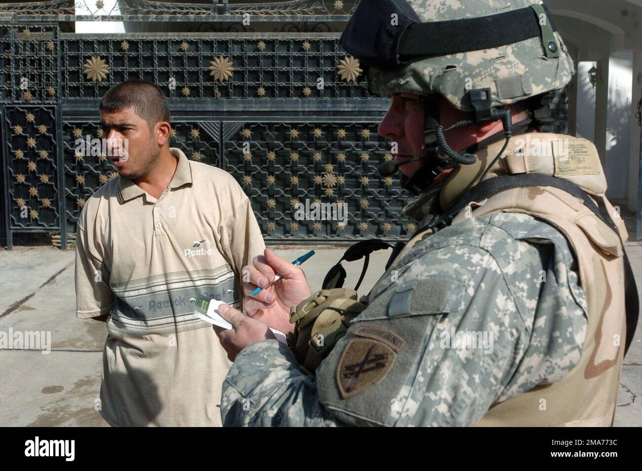 050929-A-2662K-006. Subject Operation/Series: IRAQI FREEDOM Base: Fob ...