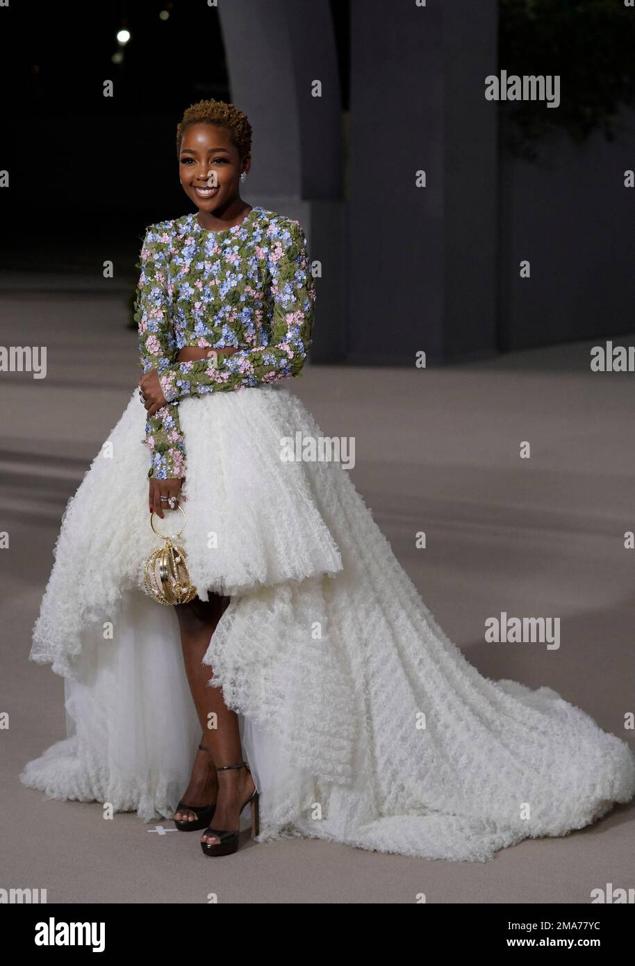 Thuso Mbedu arrives at the second annual Academy Museum gala at the ...