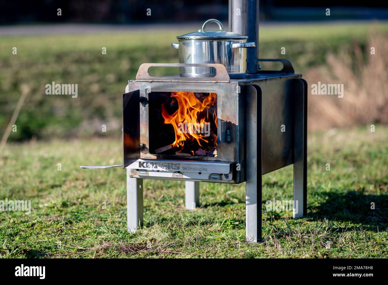 Meppen Germany 18th Jan 2023 A New Field Oven Developed For The Aid Organization Helping