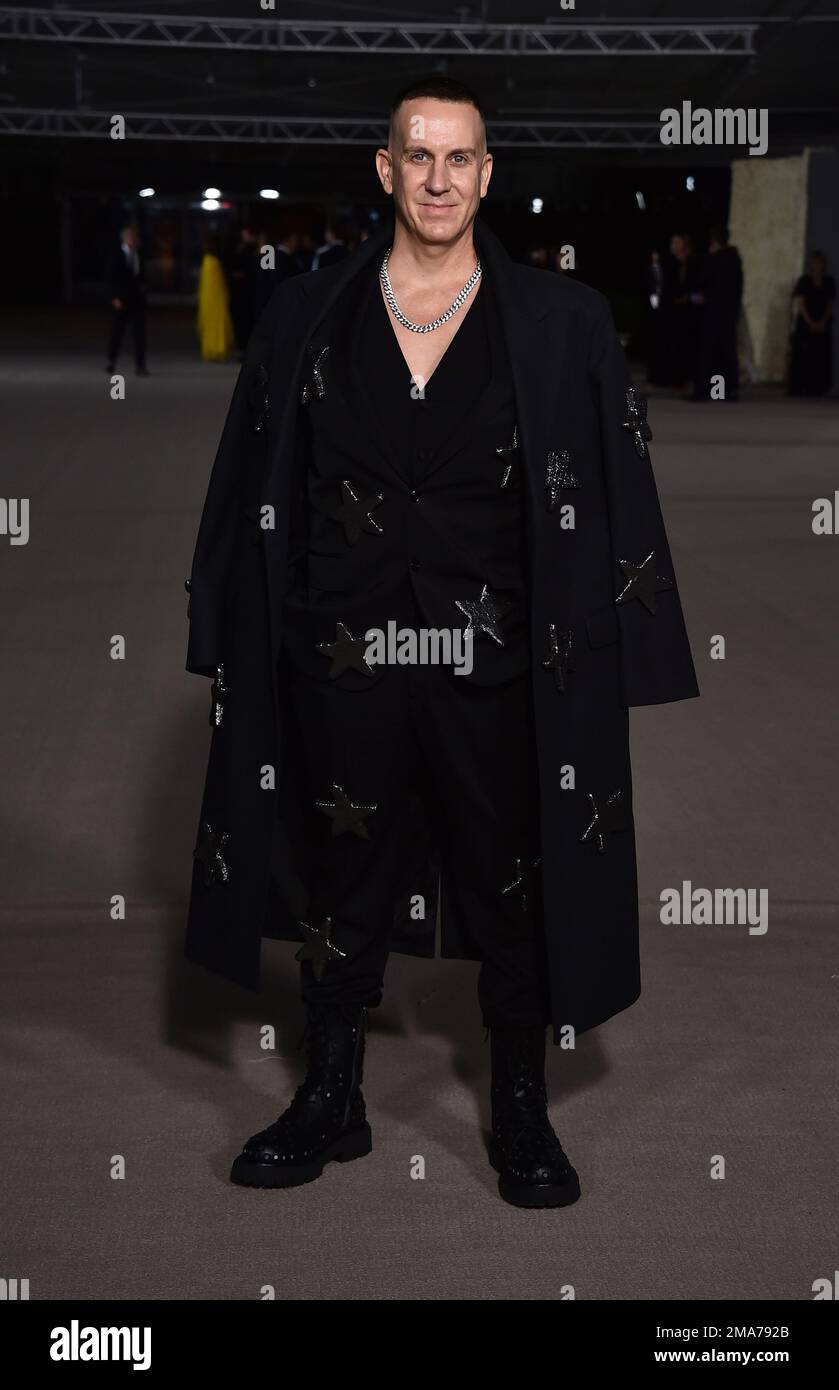 Jeremy Scott arrives at the second annual Academy Museum gala at the ...