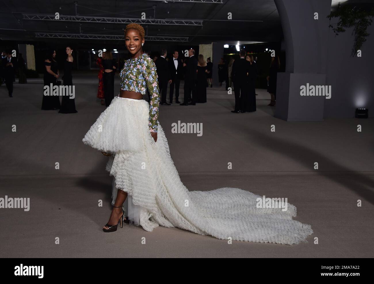 Thuso Mbedu arrives at the second annual Academy Museum gala at the ...