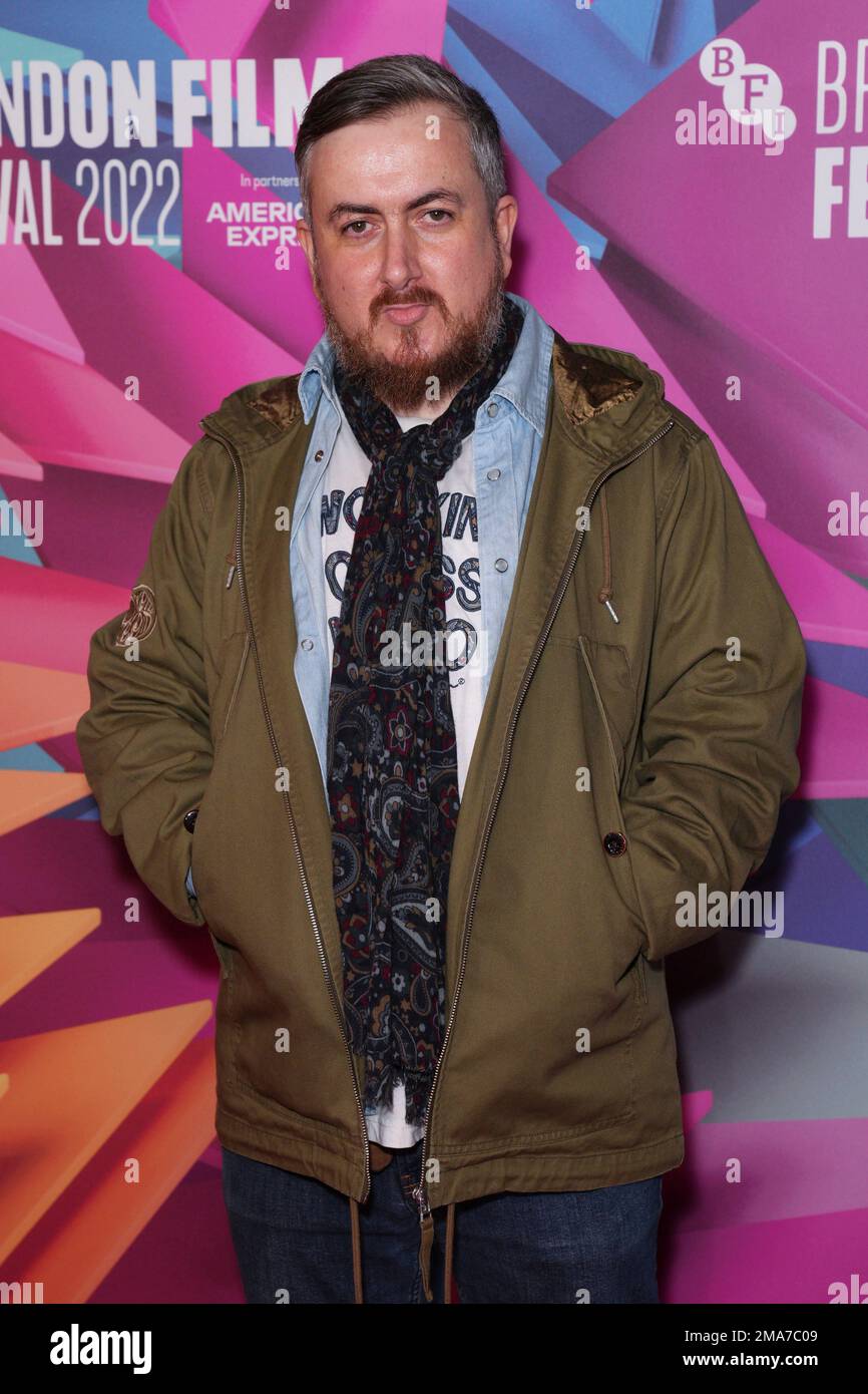 Director Jamie Adams poses for photographers upon arrival for the ...