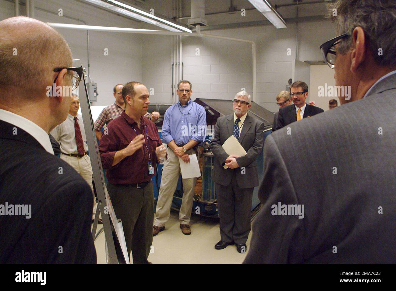 Tour of the rodman materials research facility hi-res stock photography ...