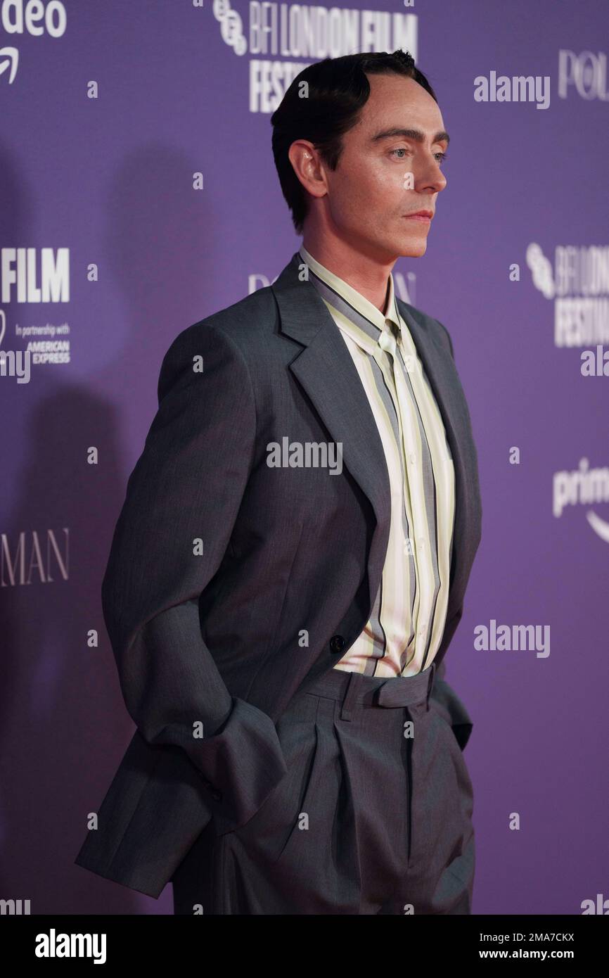 David Dawson poses for photographers upon arrival for the premiere of ...