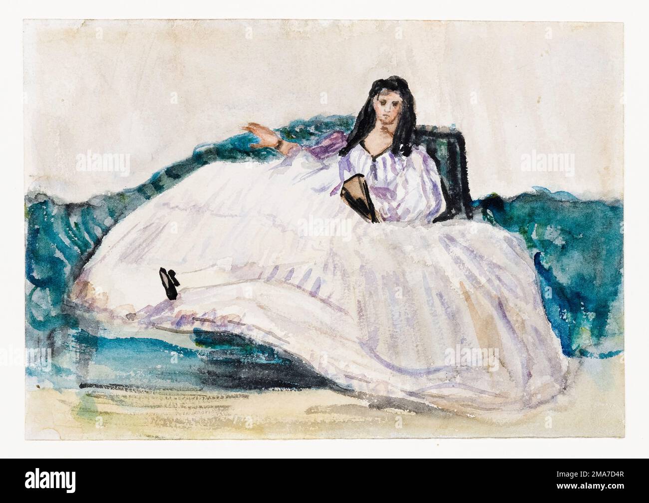 Edouard Manet, Jeanne Duval, La Maîtresse de Baudelaire (Baudelaire’s ...