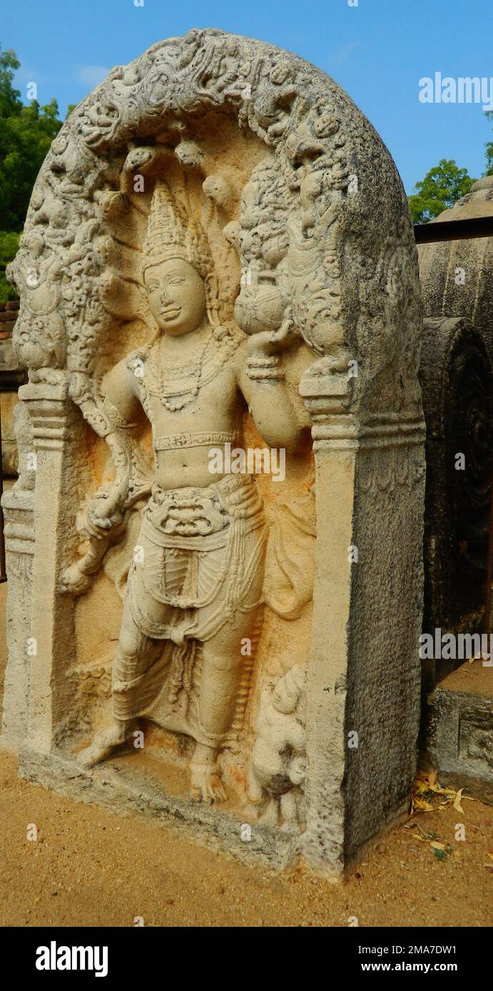 Sandakada pahana, also known as Moonstone, is a unique feature of the ...