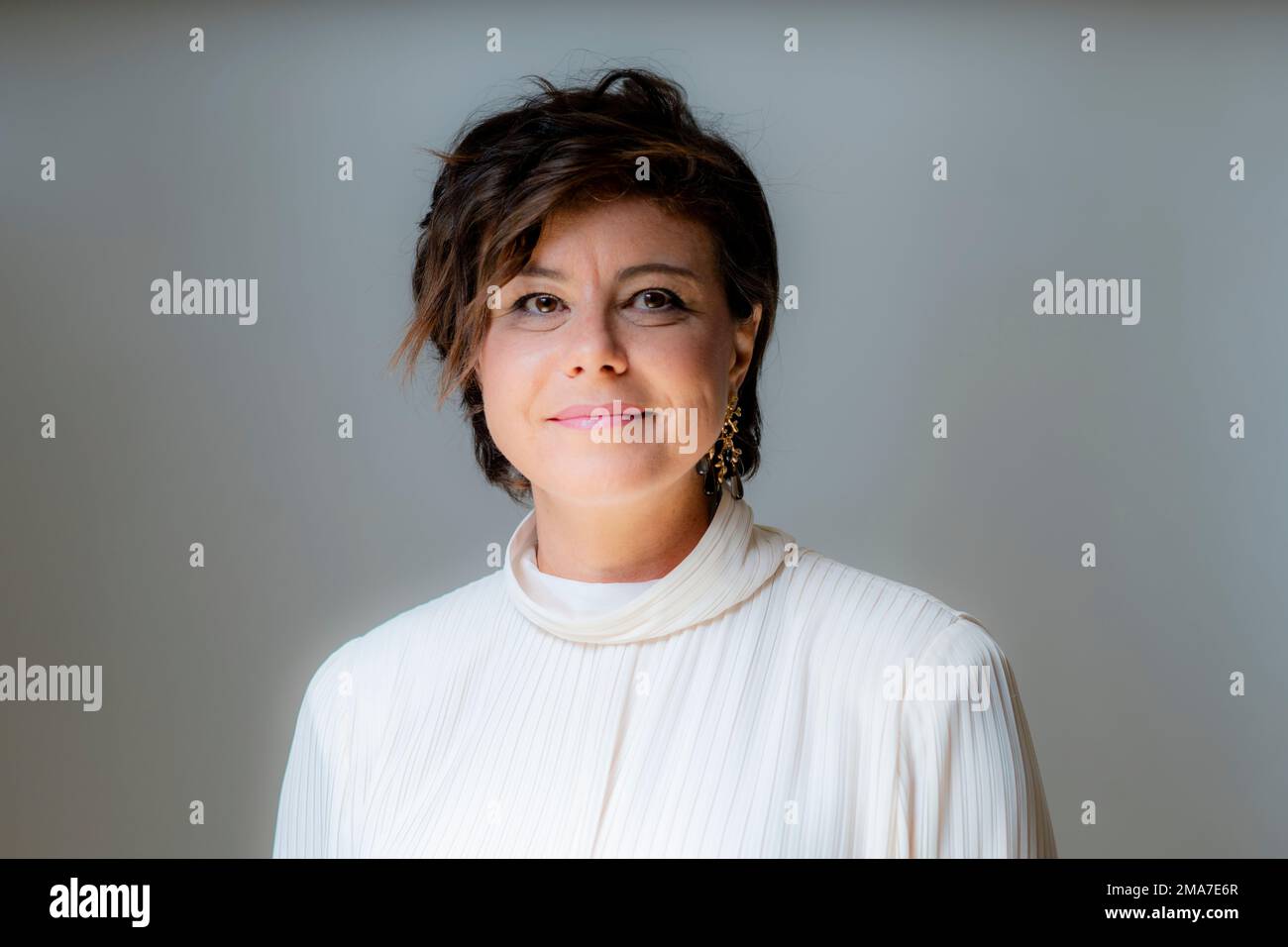 Director Mounia Meddour poses for portraits for the film Houria at the ...