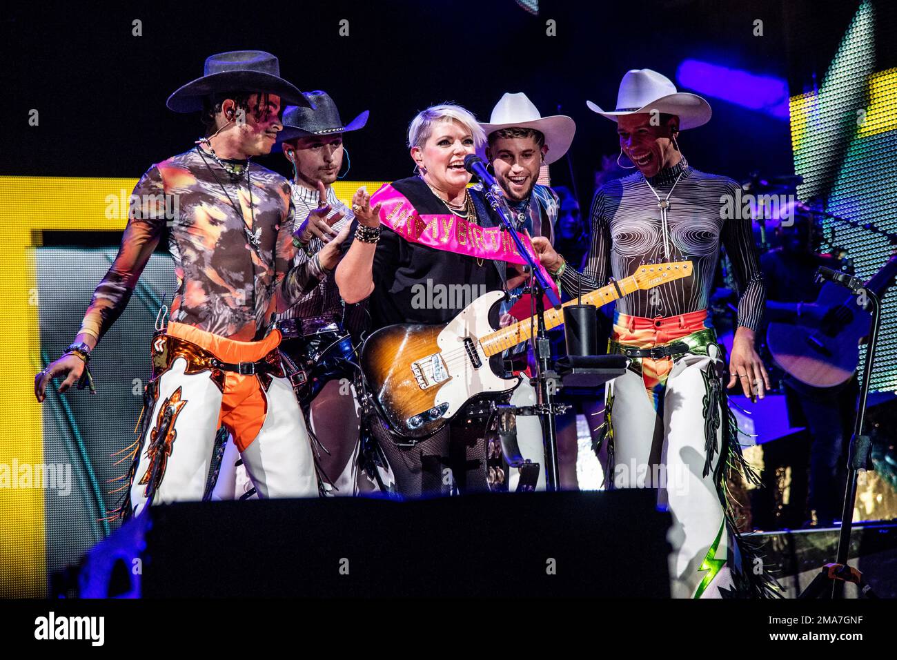 Natalie Maines of The Chicks performs on the second weekend of the ...