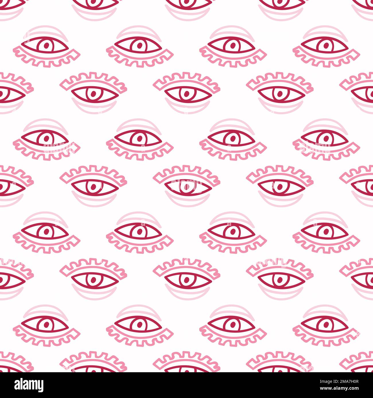 Seamless colorful modern background. Eye symbol. Decorative vector ...