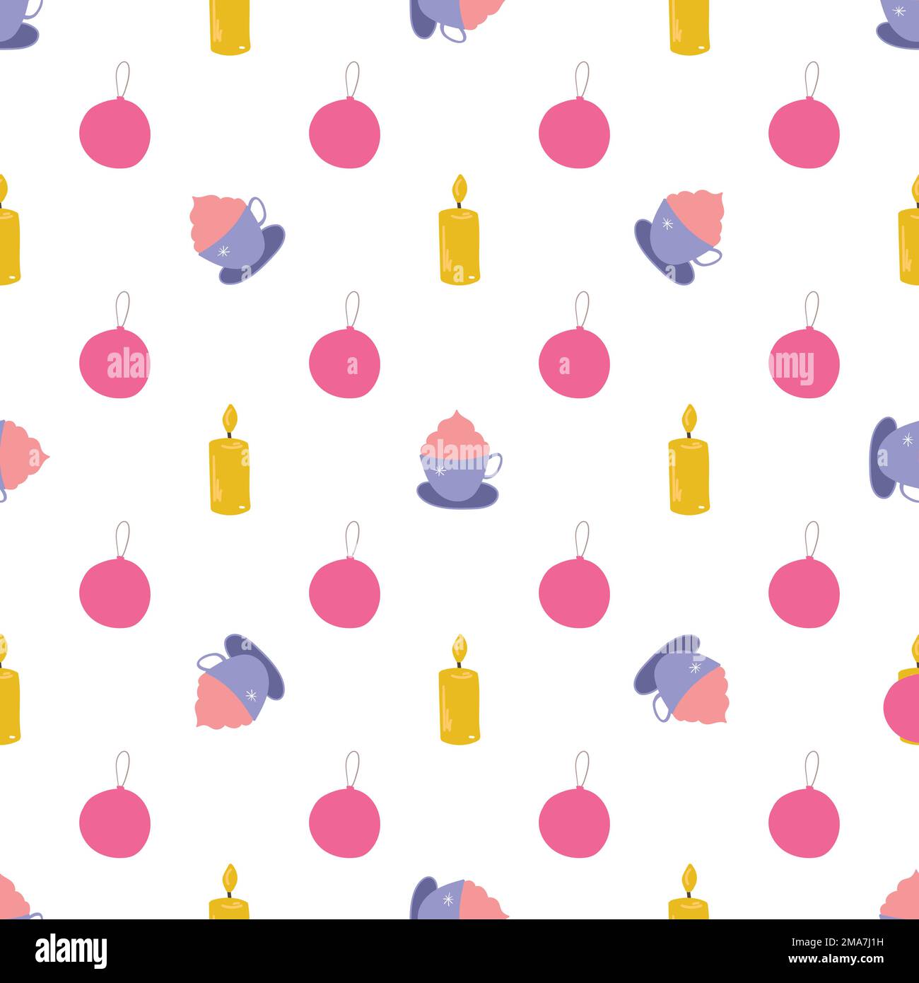 Christmas seamless pattern. Winter background for wrapping paper ...