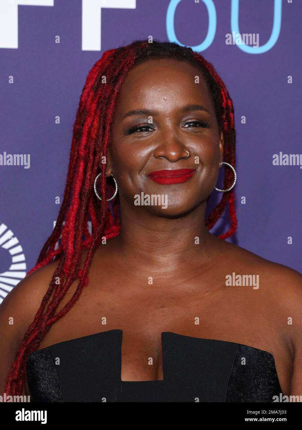 Producer Effie Brown attends the premiere for "The Inspection," at ...