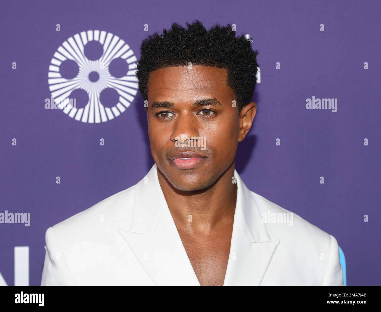 Actor Jeremy Pope attends the premiere for "The Inspection" at Alice ...