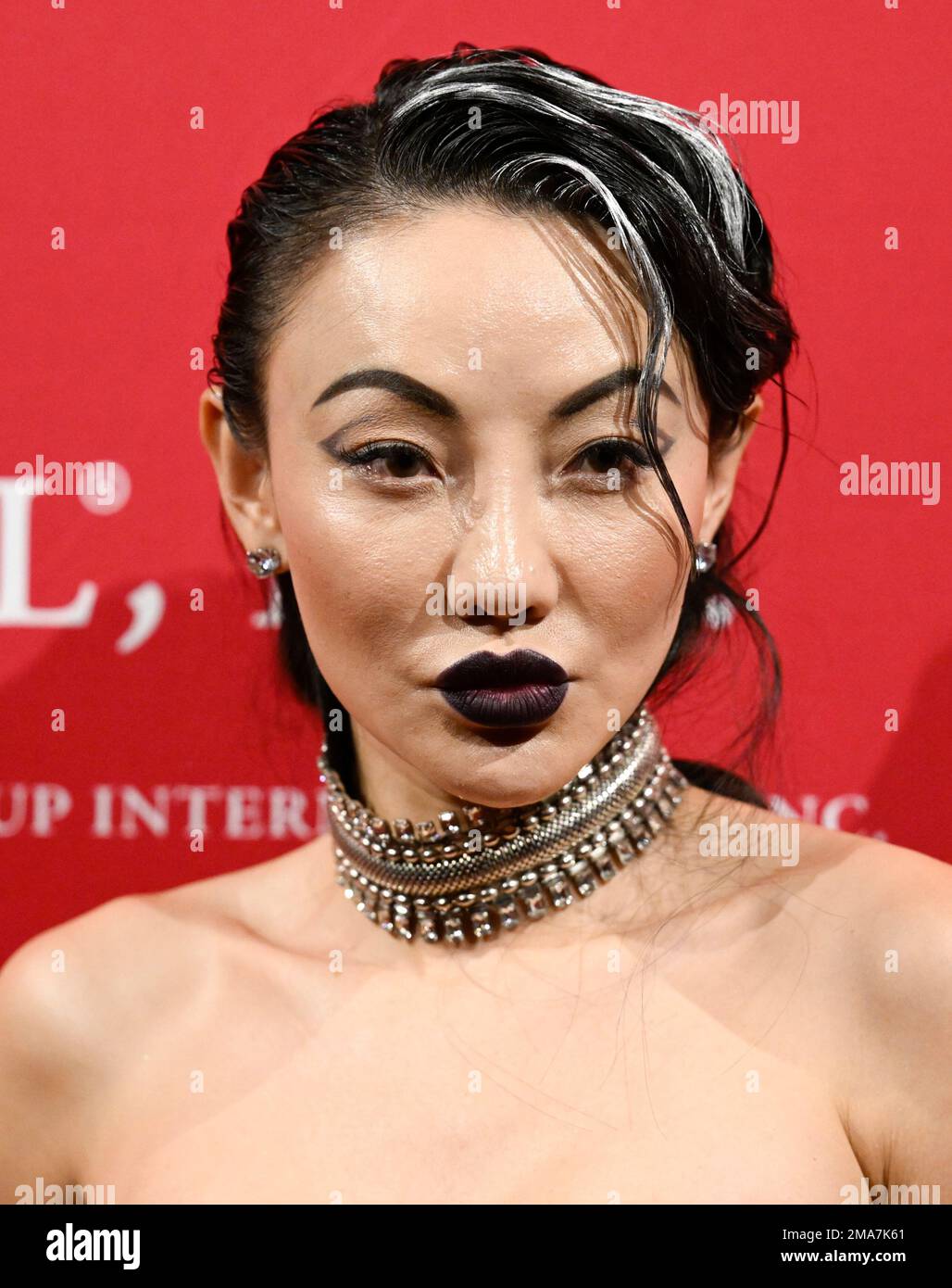 Jessica Wang attends the Fashion Group International's Night of Stars ...