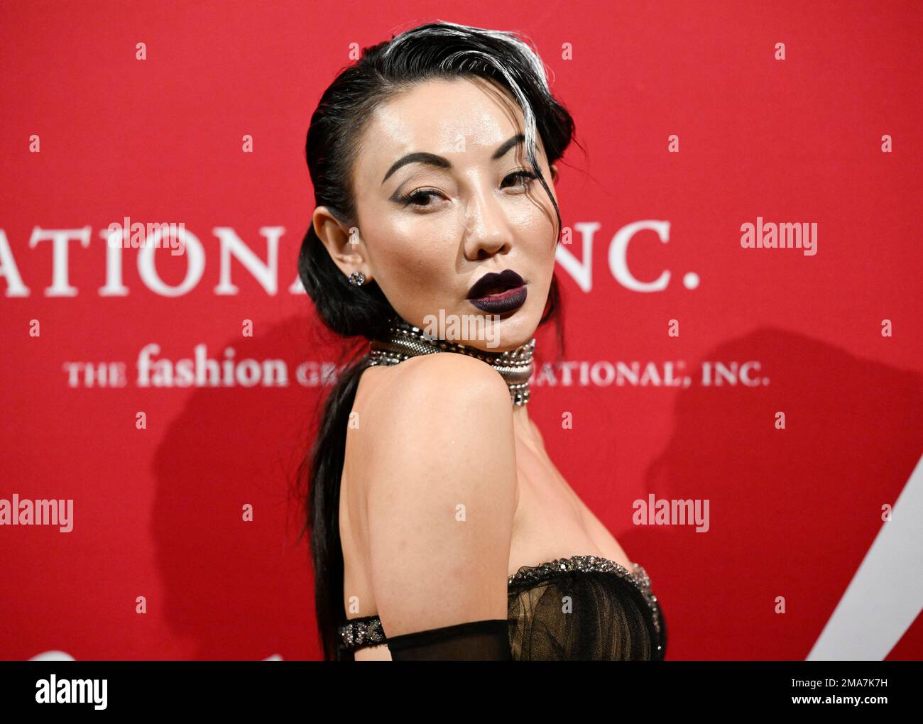 Jessica Wang attends the Fashion Group International's Night of Stars ...