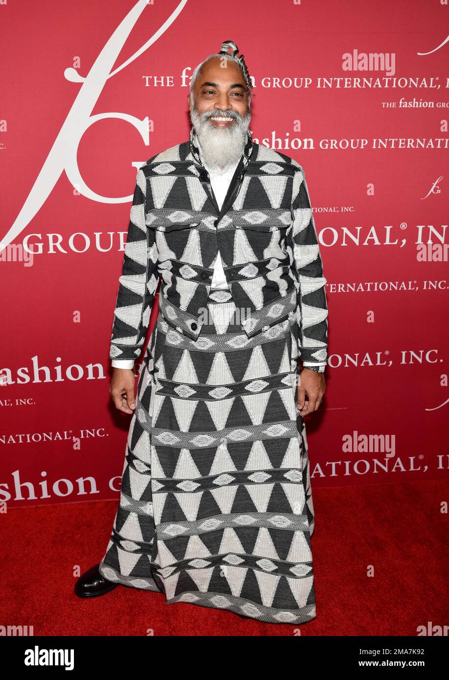 Terry Singh attends the Fashion Group International's Night of Stars ...