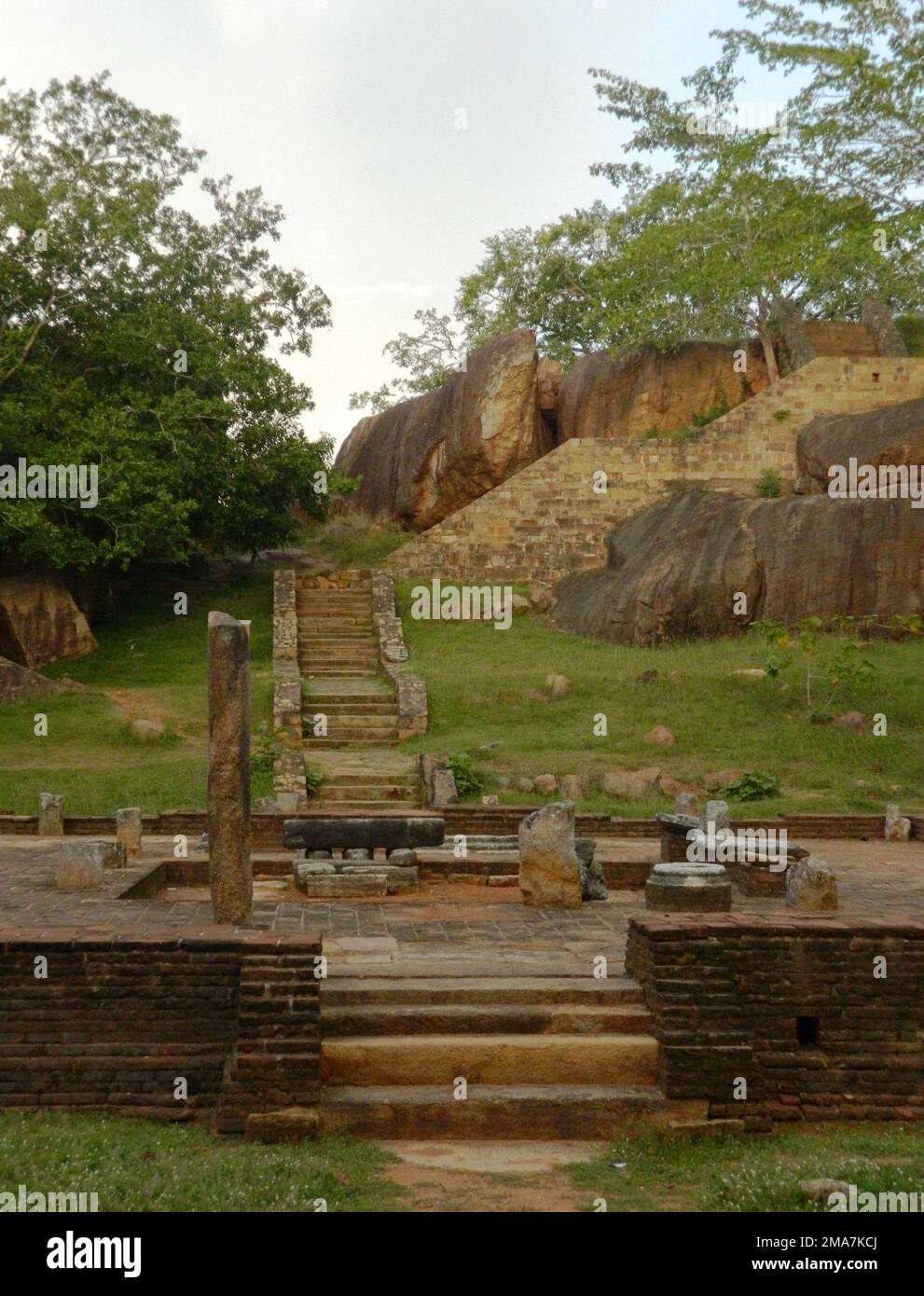 The Anuradhapura Kingdom, the first established kingdom in ancient Sri Lanka is situated in ...