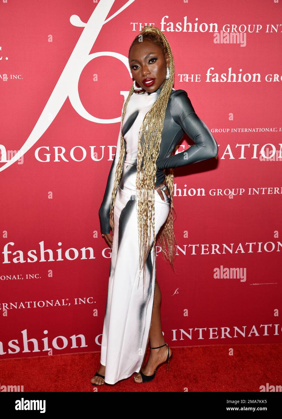 Sharon Chuter attends the Fashion Group International's Night of Stars ...